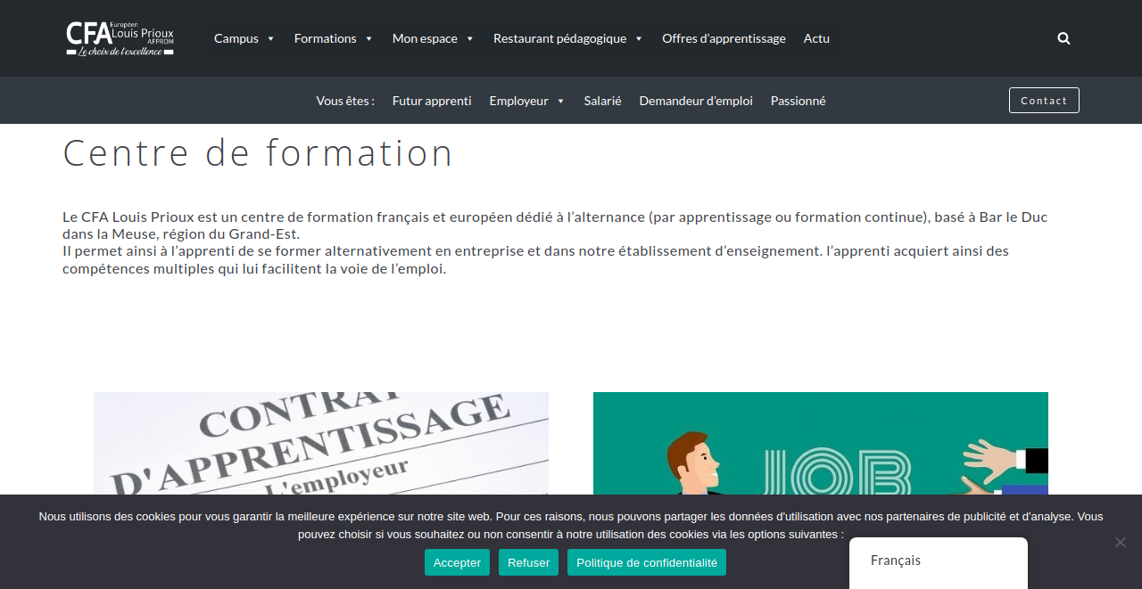 AFPROM (ASSOCIATION POUR LA FORMATION PROFESSIONNELLE EN MEUSE)