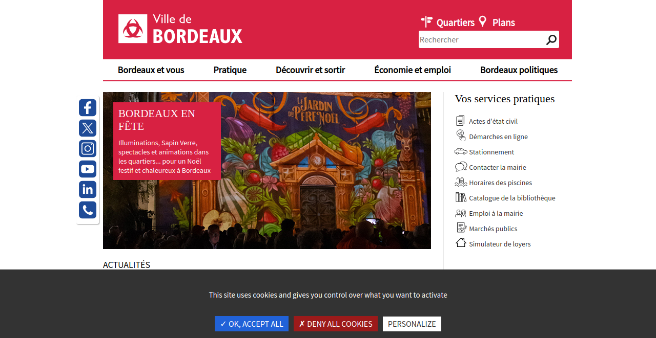 Associations de la commune de Bordeaux